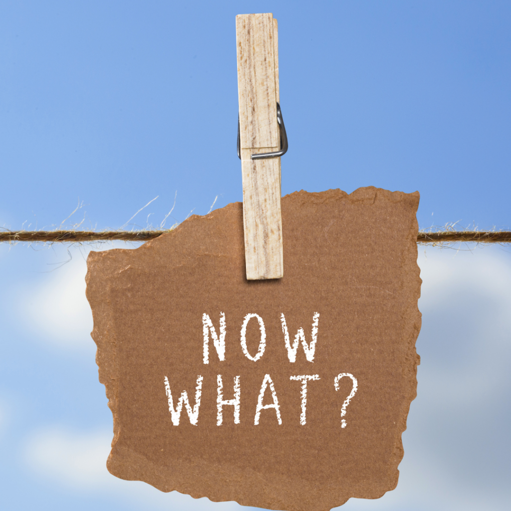 Now What? - Pray Sweat Eat Repeat